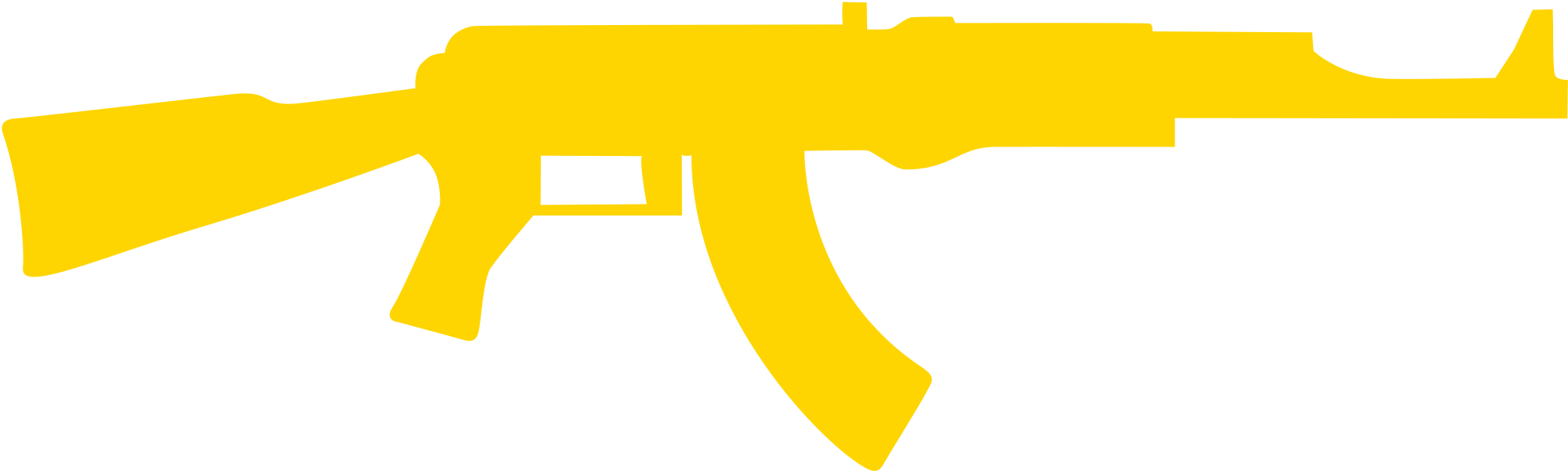 Download Ak 47 Yellow Logo , Png Download - Ak 47 Logo Png - ClipartKey
