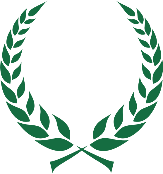 Download Olive Wreath - Caesar Leaves - ClipartKey