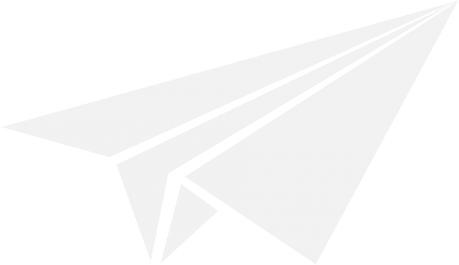 Download White Paper Plane Png Image - Paper Plane White Icon - ClipartKey