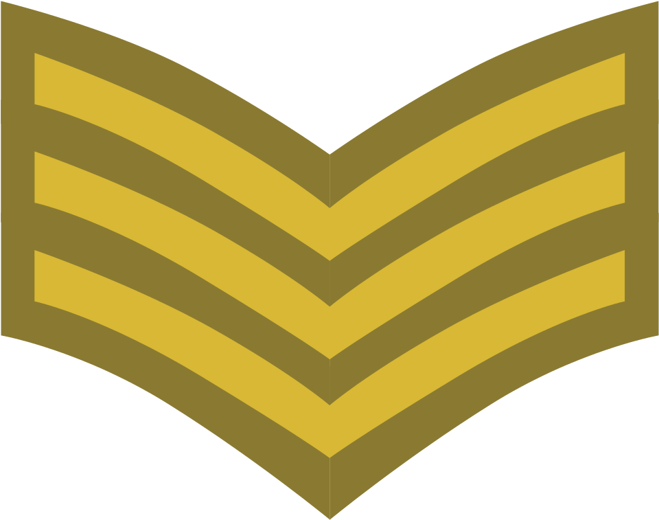 Download British Army Sergeant Rank - ClipartKey
