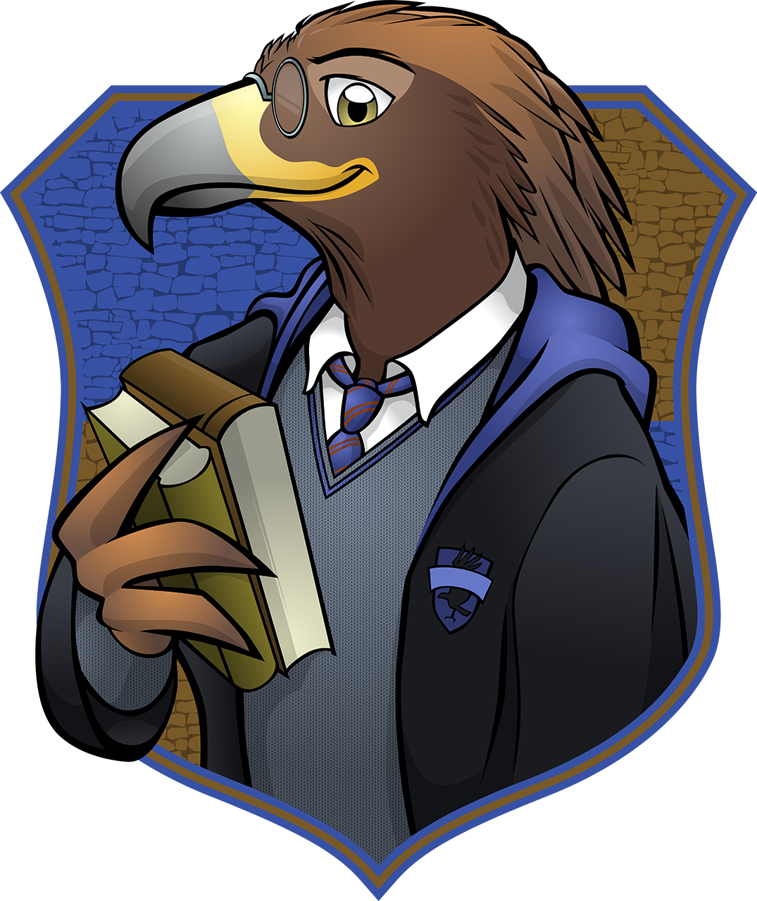 Download Ravenclaw - Ravenclaw Bird - ClipartKey