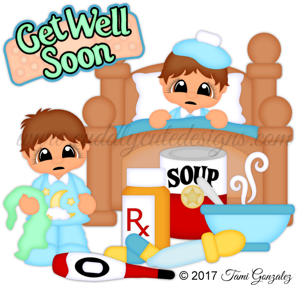 Download Get Well - Boy - Cartoon - ClipartKey