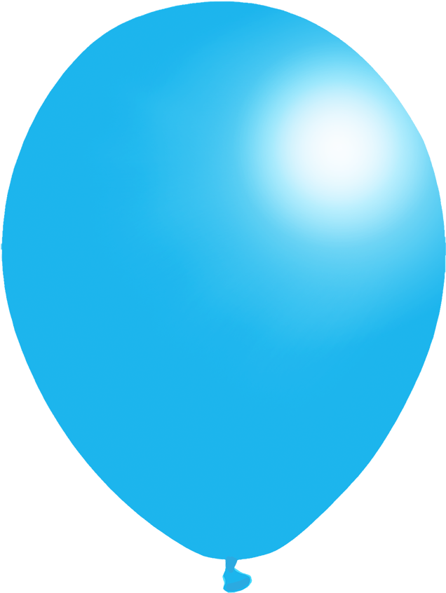 Download Light Blue Balloon Clip Art - Balloon - ClipartKey