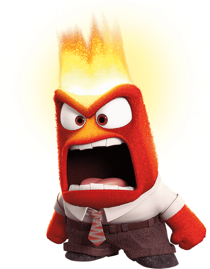 Download Inside Out Anger Face - ClipartKey