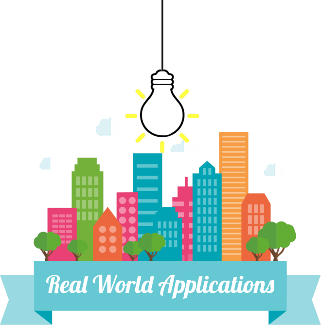 Download Real World Applications - Cartoon Skyline - ClipartKey
