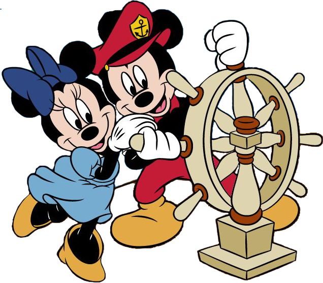 Download Mickey Clipart Overalls - Mickey Mouse Cartoon Captan - ClipartKey