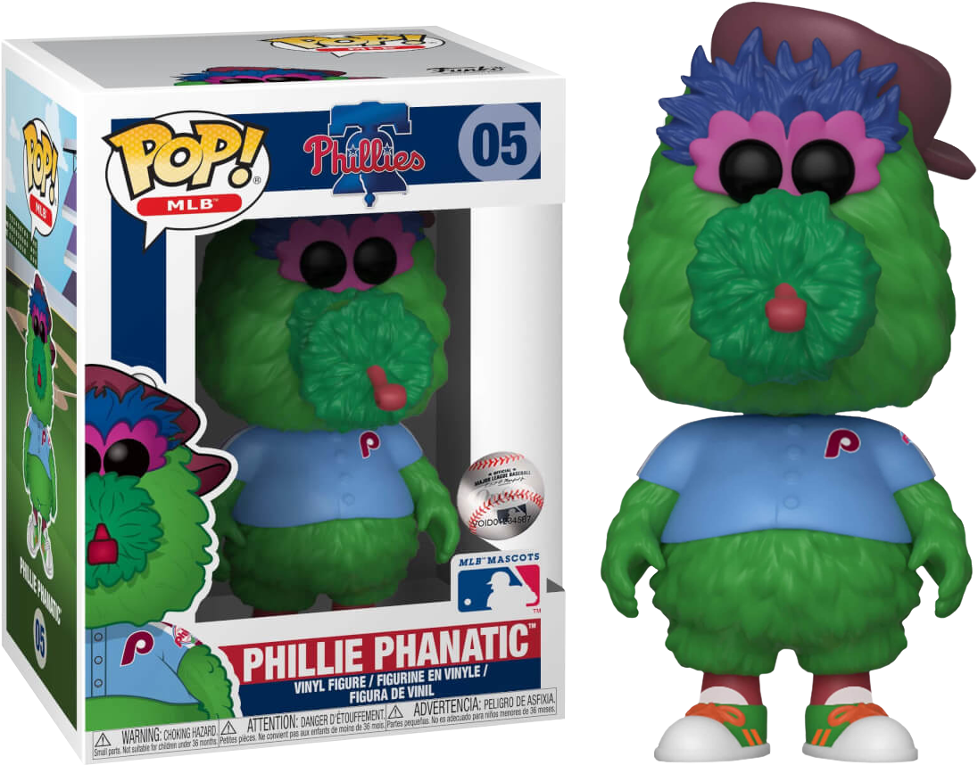 Download Transparent Phillies Phanatic Clipart - Phillie Phanatic Funko ...