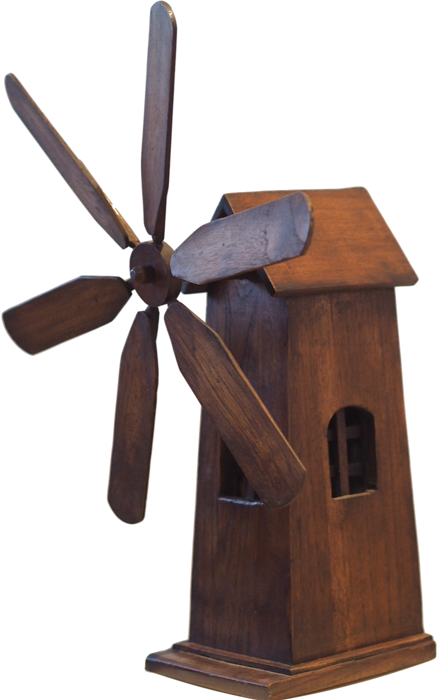 Download Wooden Dutch Windmill - Plywood - ClipartKey