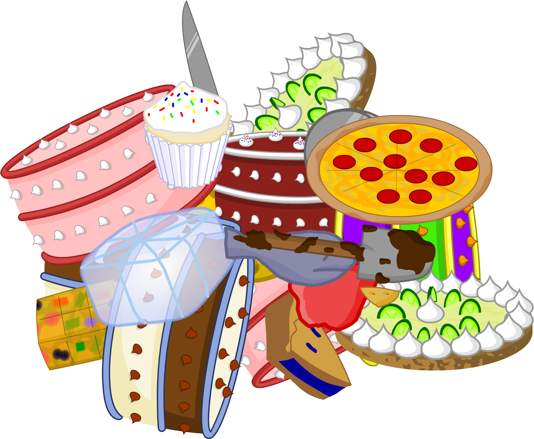 Download Battle For Dream Island Wiki - Bfdi Grand Cake - ClipartKey