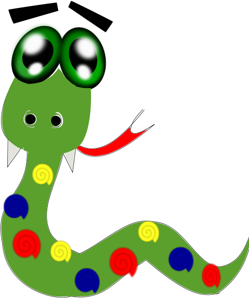 Download Serpiente - Spotty Snake Clipart - ClipartKey