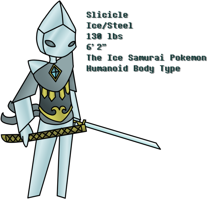 Download The Samurai Pokemon Fakemon - Cartoon - ClipartKey