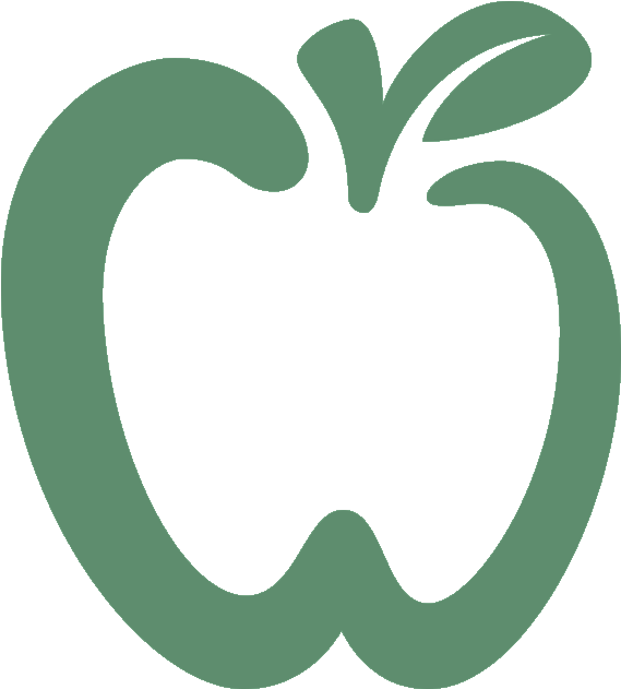 Download Dark Green Apple Overlay Logo Clipart , Png Download - ClipartKey
