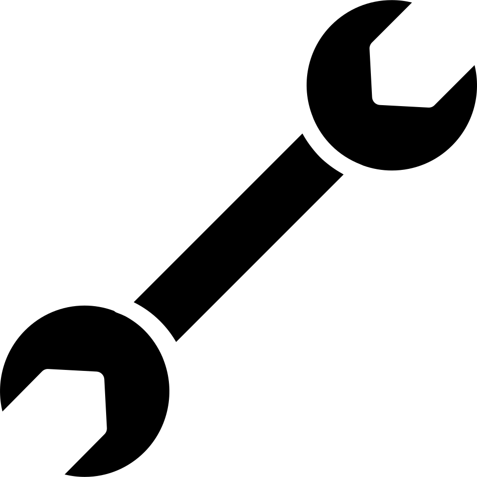Download Double Sided Wrench Tool - Transparent Background Tool Icon ...