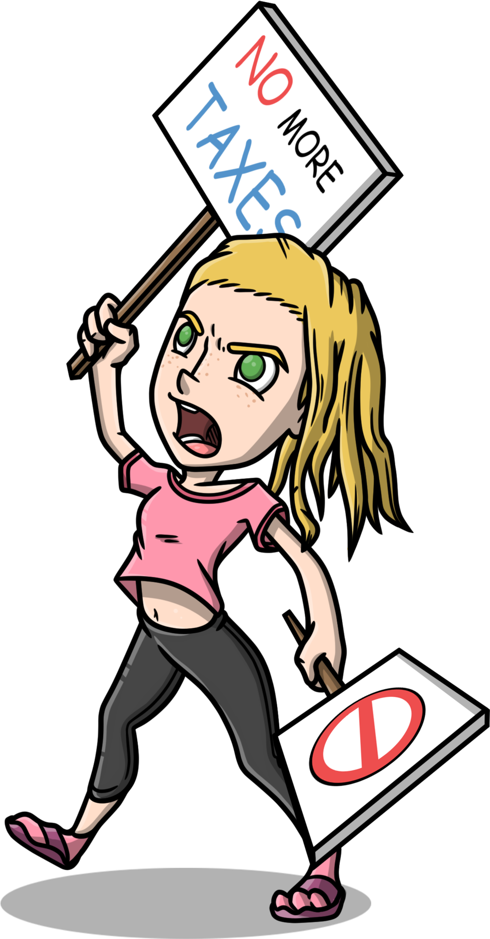 Download Protester Clipart , Png Download - ClipartKey