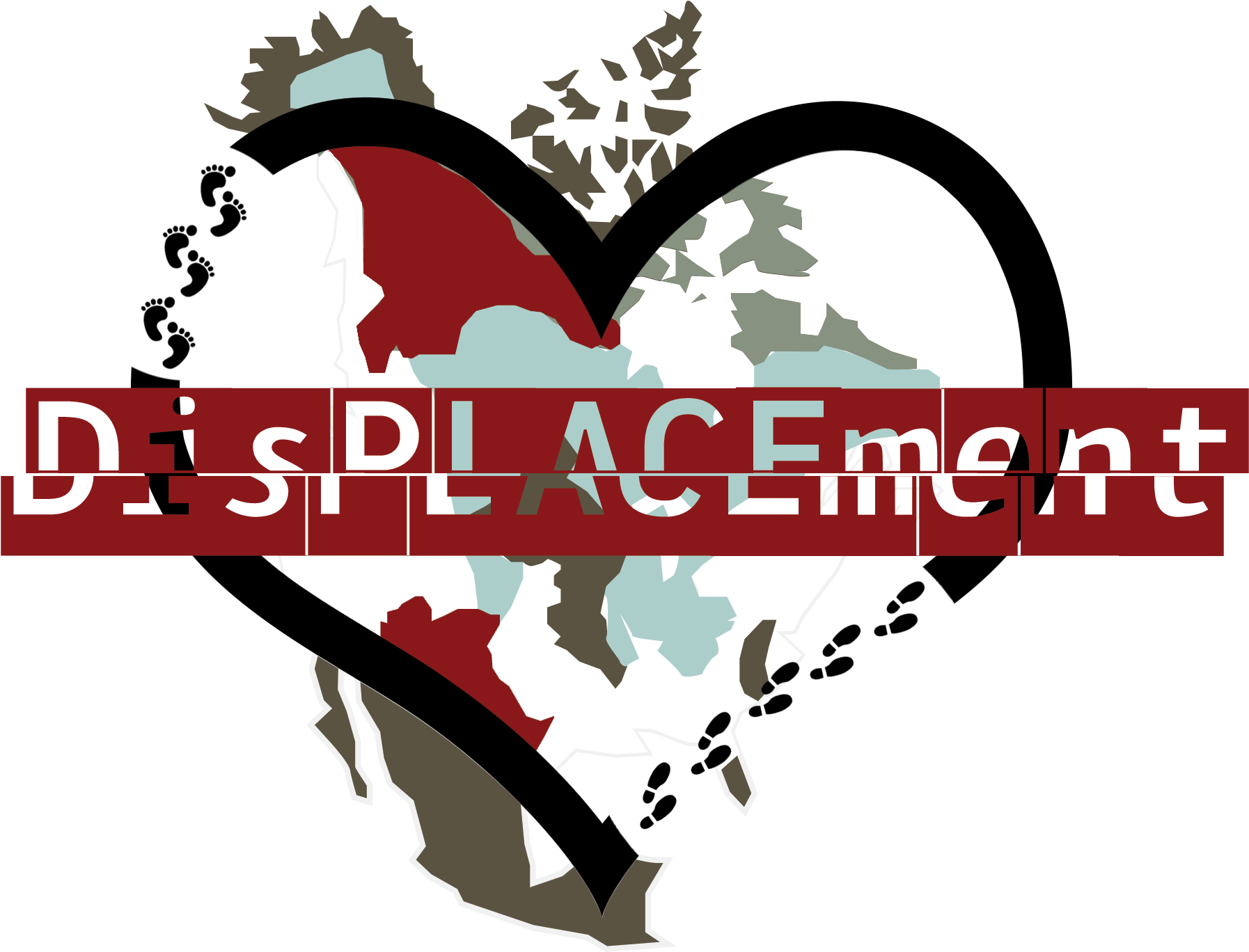 Download Displacement - Displacement Word - ClipartKey