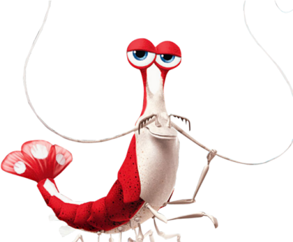 Download Starfish Clipart Nemo Character - Finding Nemo Shrimp Png ...
