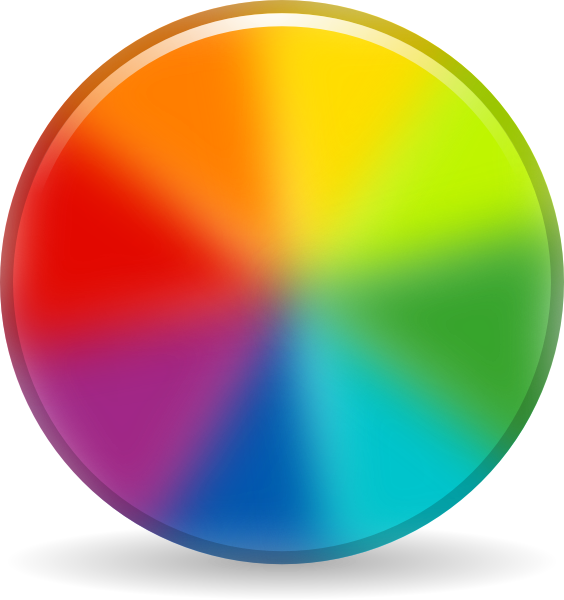 Download Desktop Color Svg Clip Arts - Color Wheel Icon Png - ClipartKey
