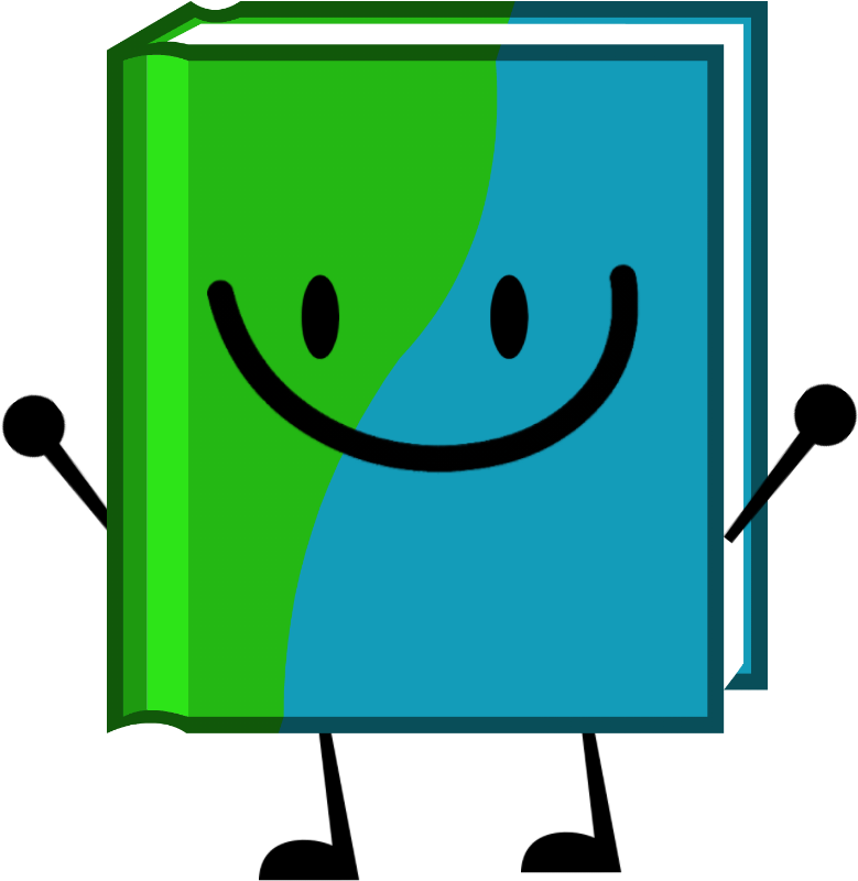 Download Transparent Reading Book Clipart - Well Read Bfdi Book ...