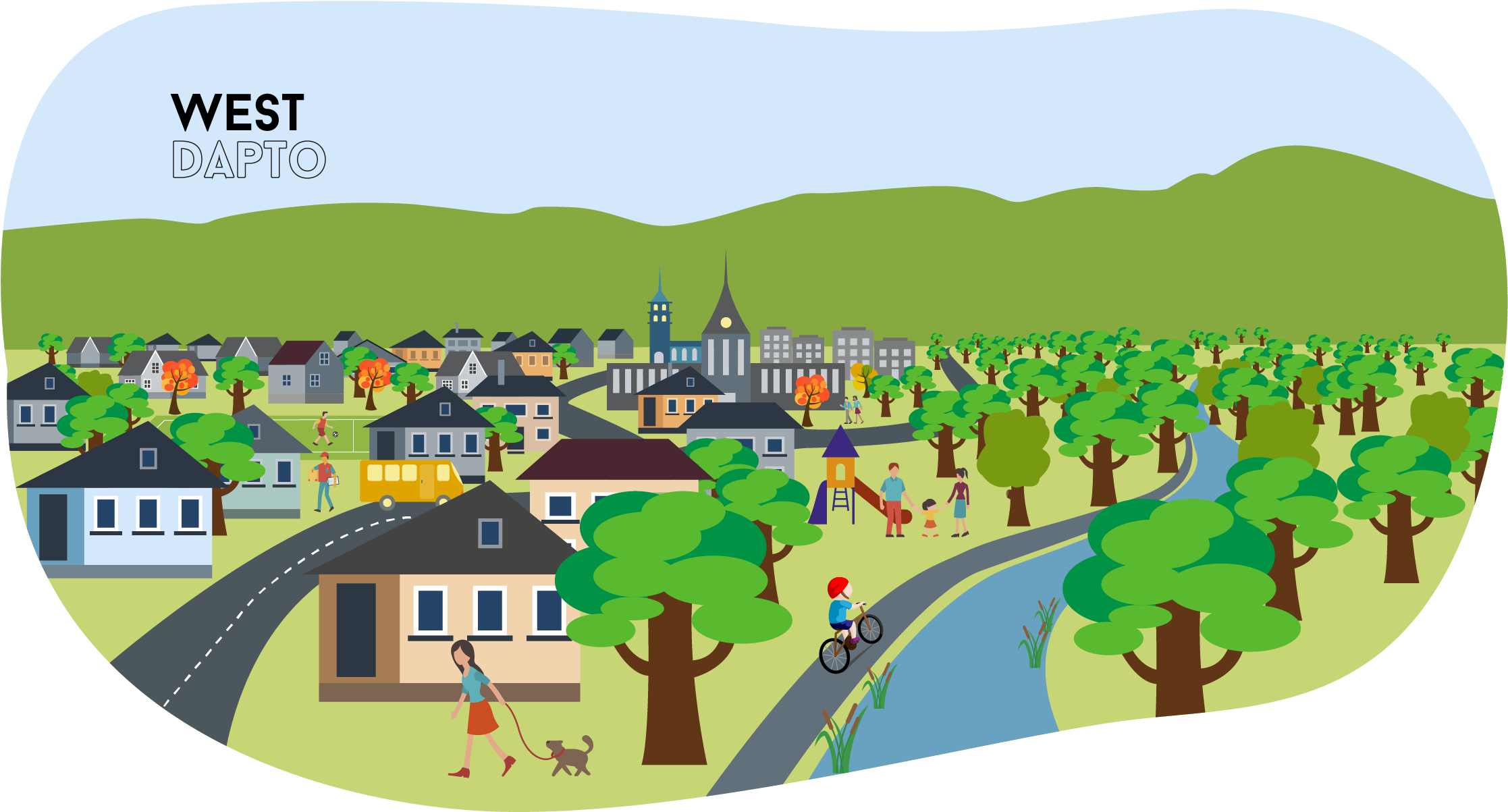 Download Planning For West Dapto - West Dapto Master Plan Map - ClipartKey