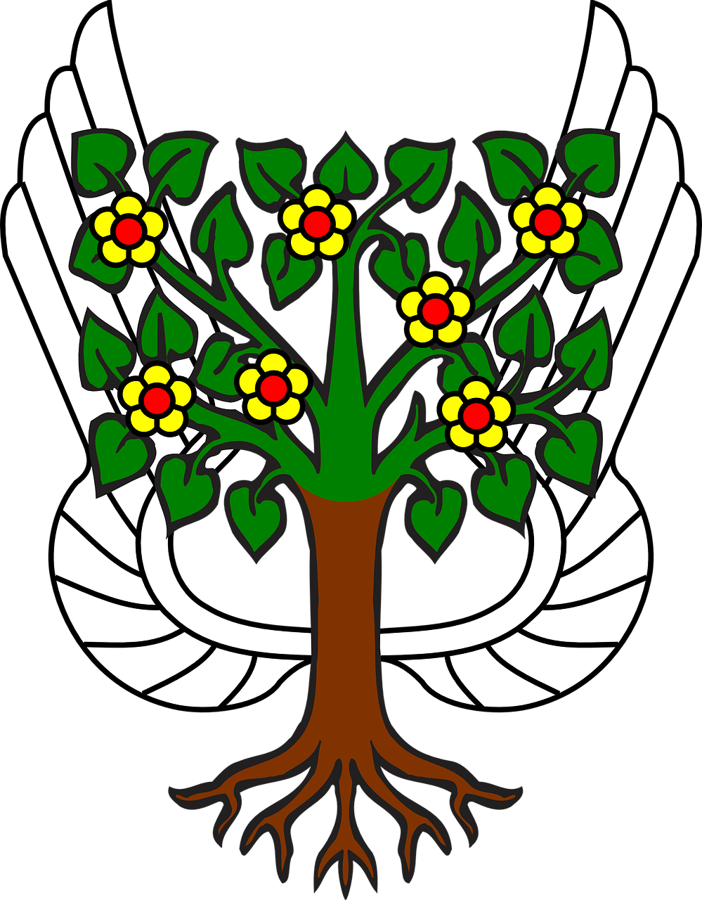 Download Tree Heraldry Png - ClipartKey