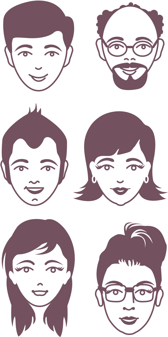 Download Face Vector Png - Clip Art - ClipartKey