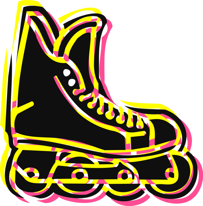 Download Transparent Roller Blades Clipart - Rollerblades Clipart ...