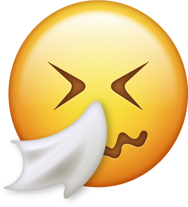 Download Sneezing Emoji Png - Sneezing Emoji Transparent Background ...