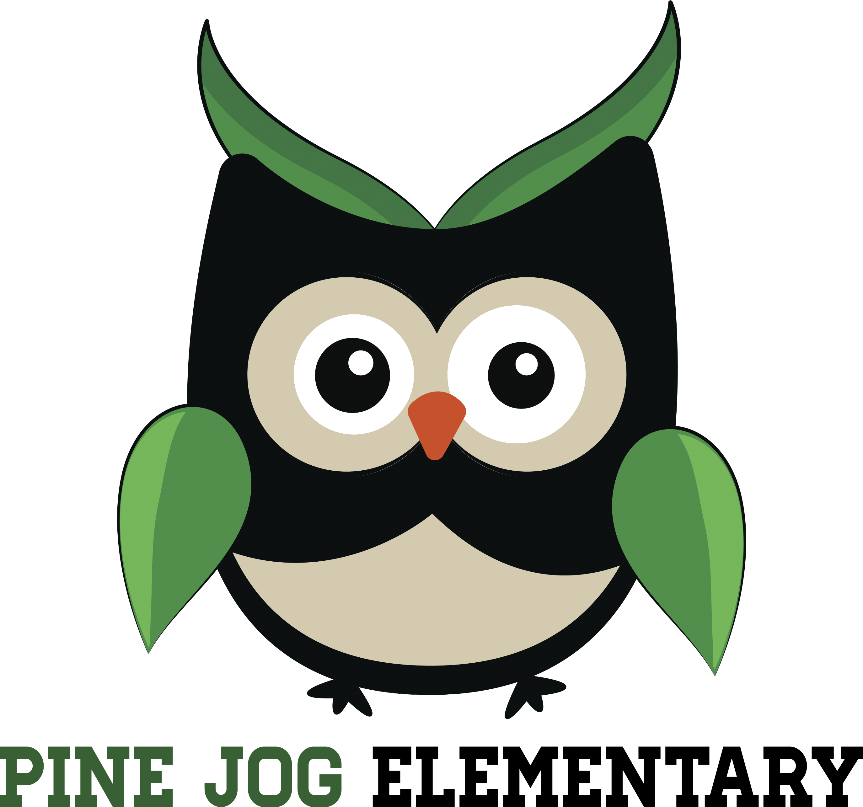 Download Pine Jog Elementary School Mascot - ClipartKey