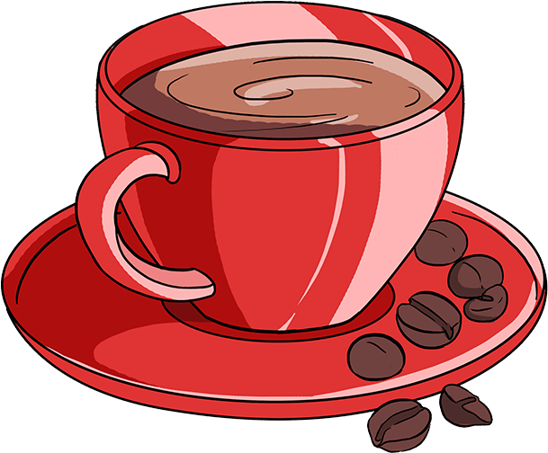 Download How To Draw Coffee Cup - Easy To Draw Coffee Cup - ClipartKey