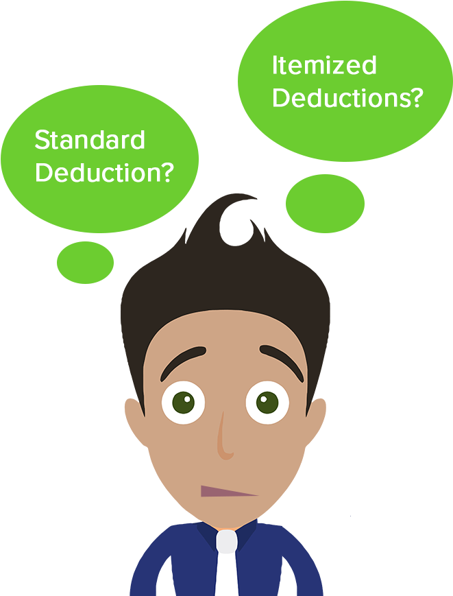 Download Deductions Clipart Itemized - Cartoon - ClipartKey