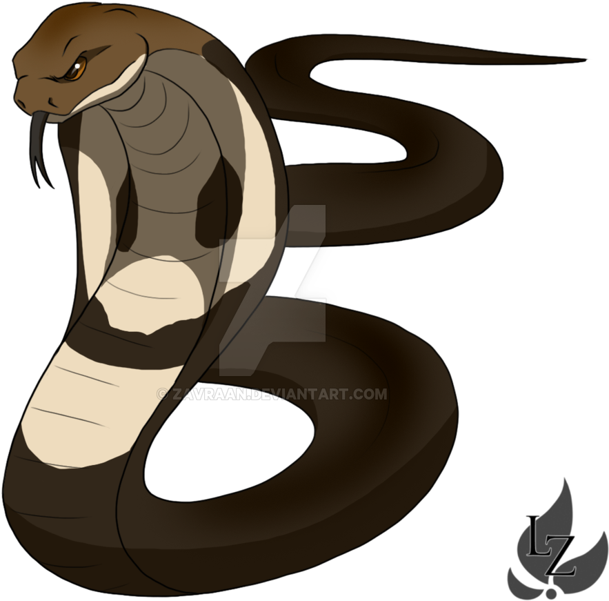 Download King Cobra Clipart Viper - King Cobra Cartoon Snake - ClipartKey