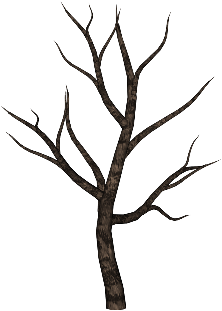Download Spooky Tree Clipart - Easy Dead Tree Drawing - ClipartKey