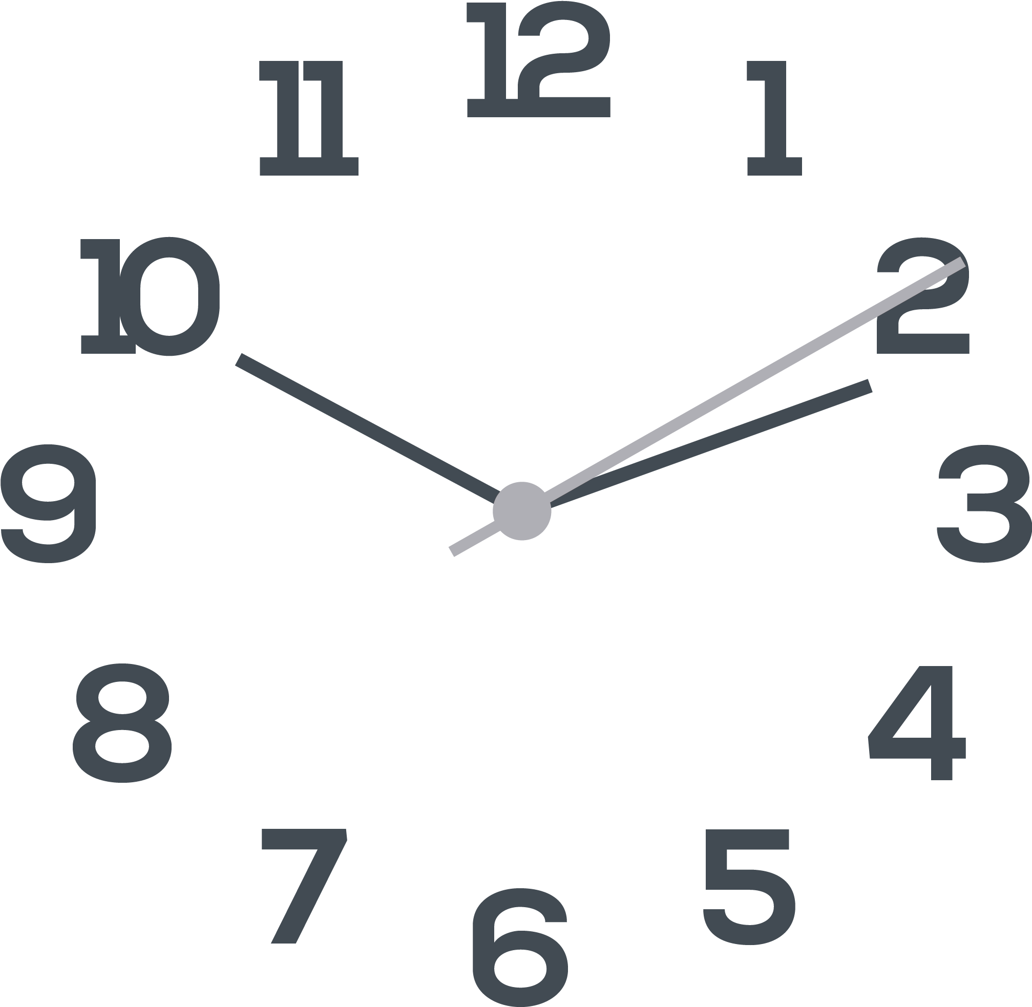 Download Hand Drawn Wall Transparent - Round White Clock - ClipartKey