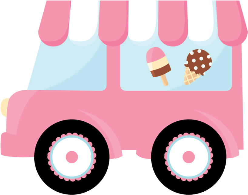 Download Cute Ice Cream Truck Clipart - ClipartKey