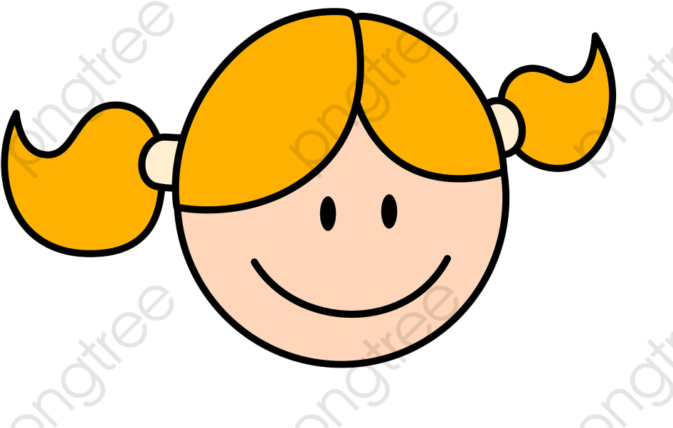 Download Smiling Happy Png Transparent - Clipart Girl Smiley Face ...