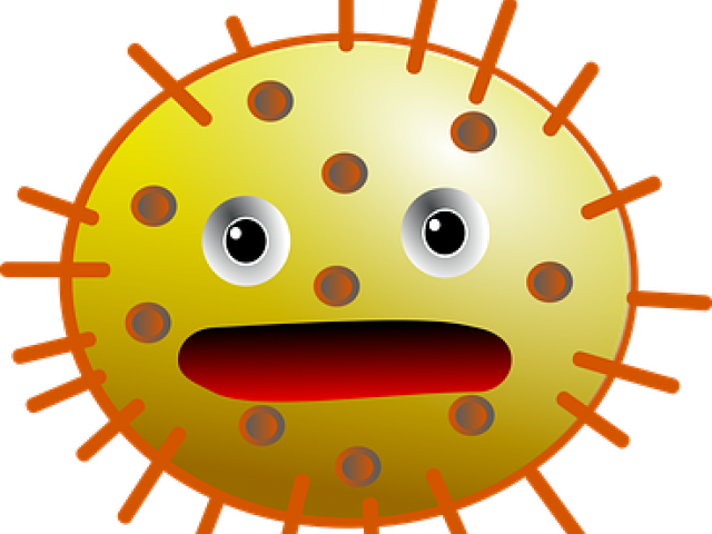 Download Transparent Sick Face Png - Transparent Background Germs ...