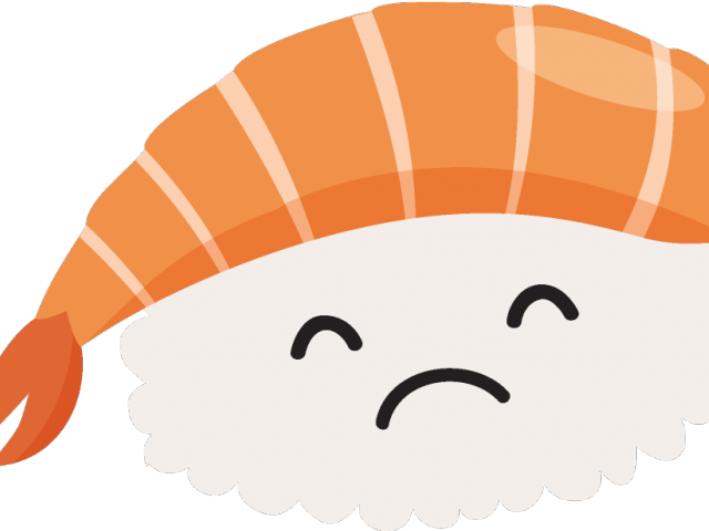 Download Cartoon Transparent Sushi Png - ClipartKey