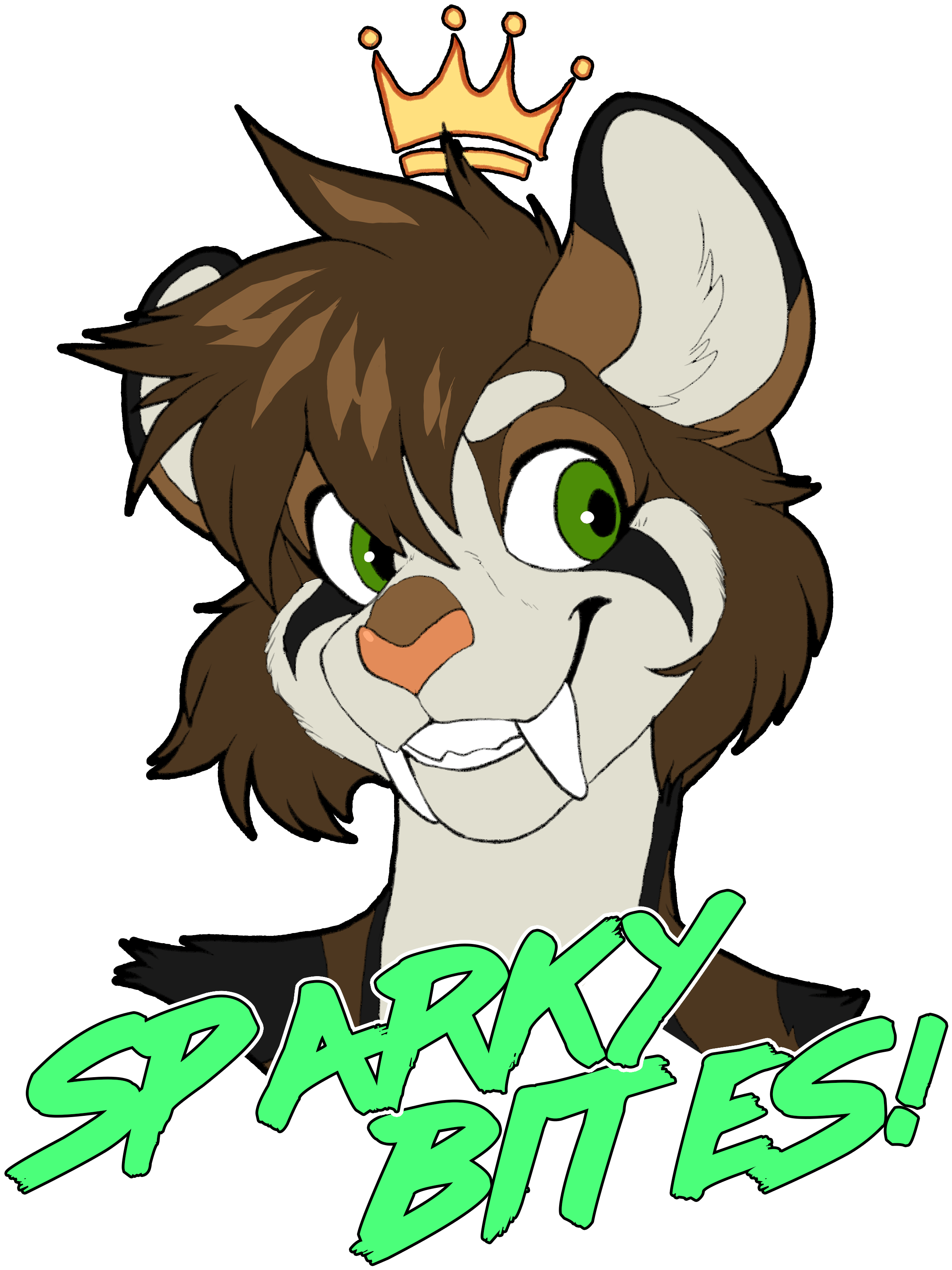 Download Yaaaas Queen Artworktee - Sparky Saber Tooth Tiger - ClipartKey