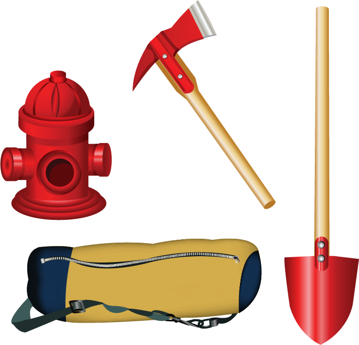 Download Transparent Fire Hydrant Png - Tool Of Firefighter - ClipartKey