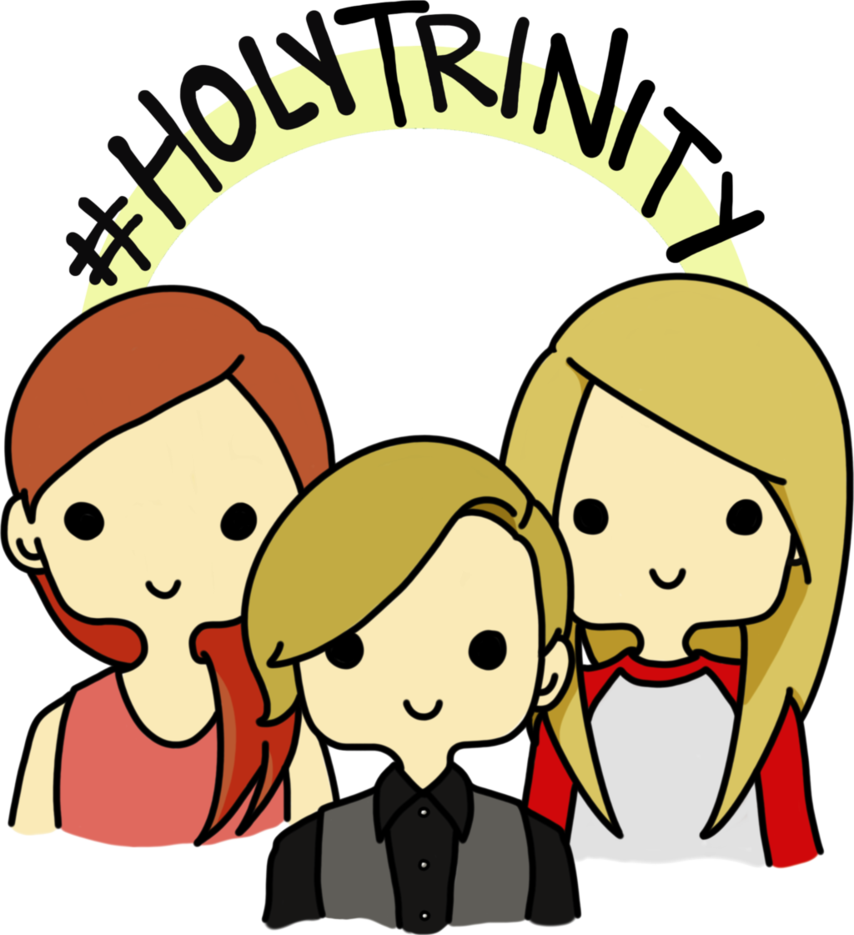 Download Holy Trinity By Fuwafuwayui - Holy Trinity Cartoons - ClipartKey