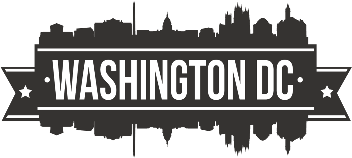 Download Banner Sticker - Washington Dc Logos City - ClipartKey