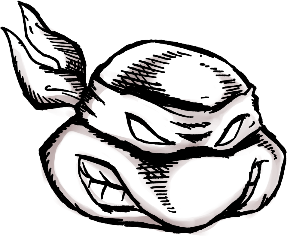 Download Just Like The Outline For My Ninja Turtle Drawing Outline