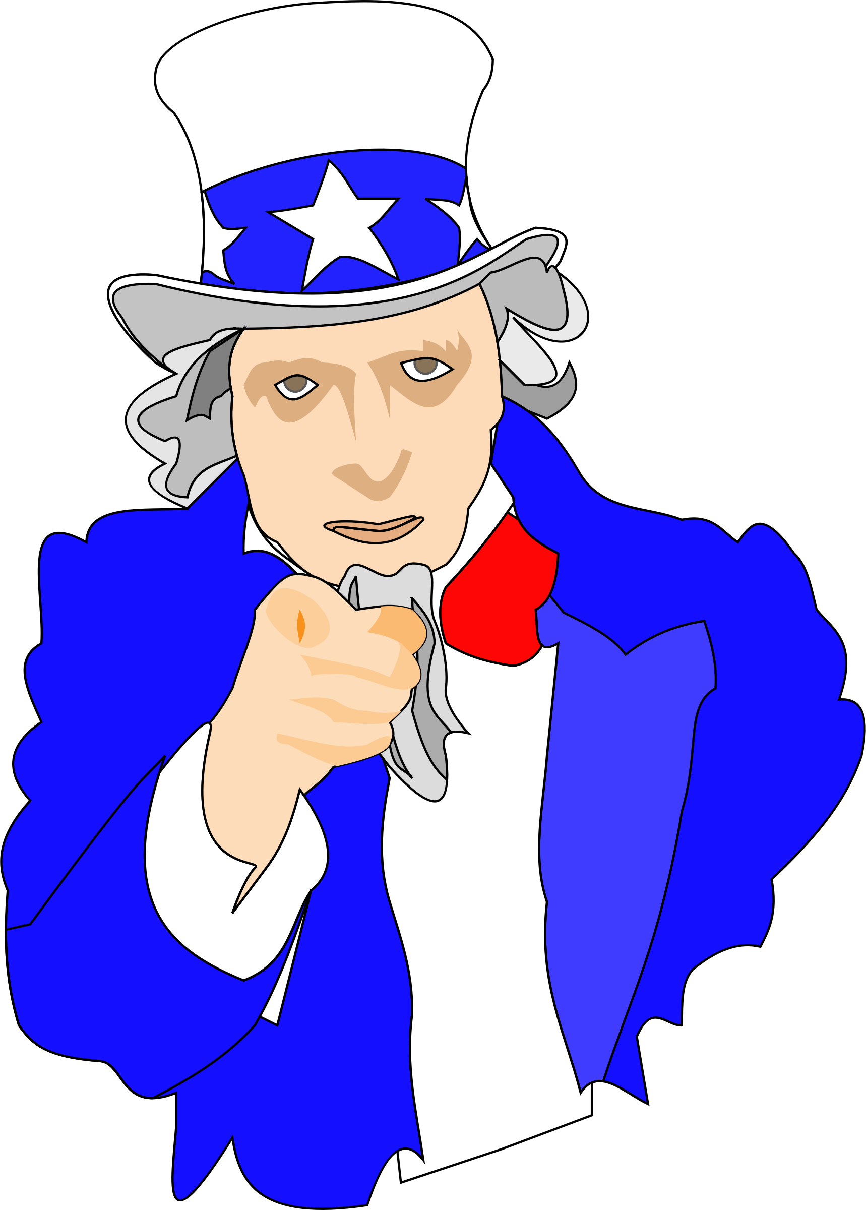 Download Uncle Sam Pointing Clipart, Vector Clip Art Online ...