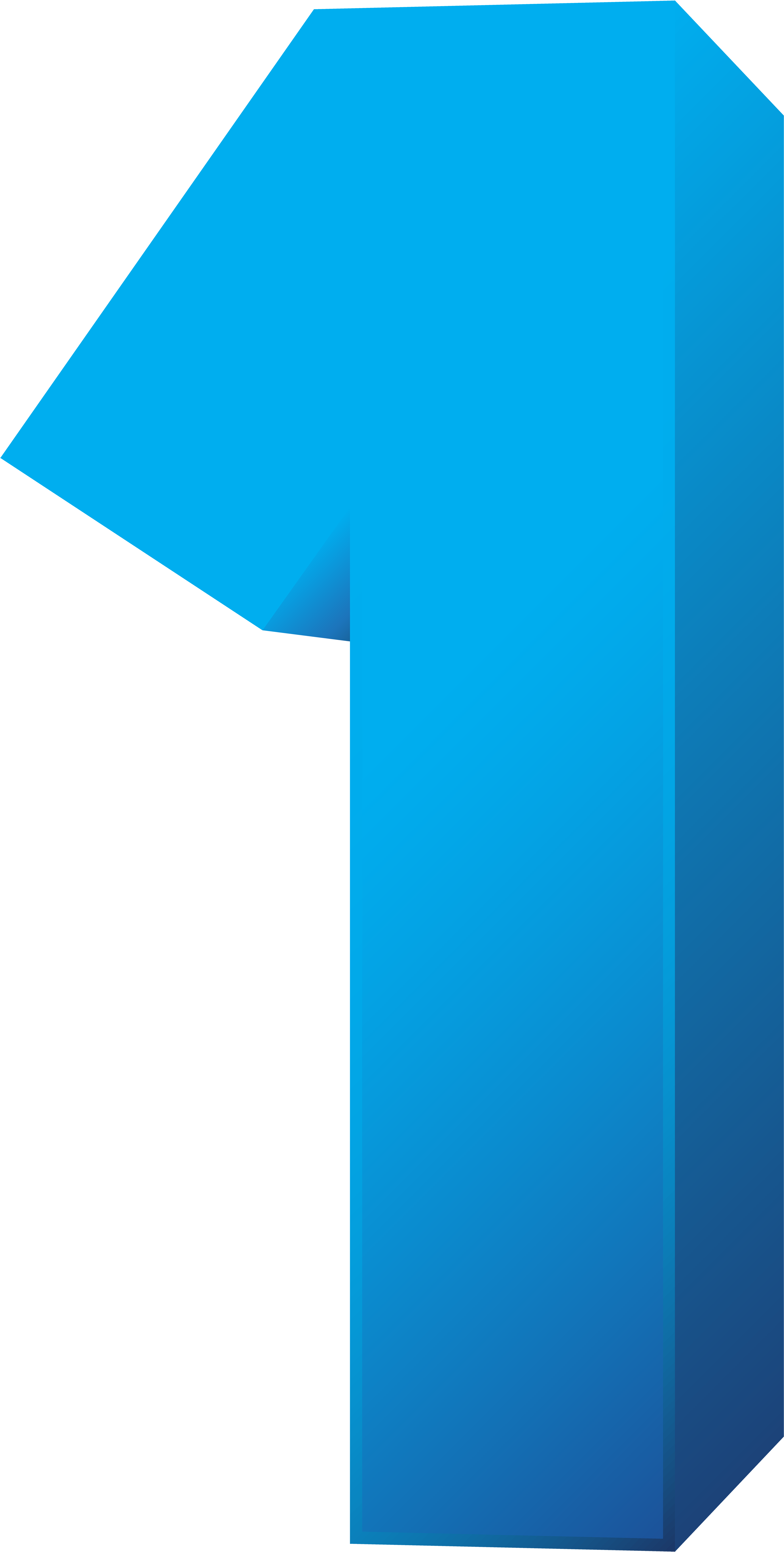 Download Blue Number One Transparent Png Clip Art Image - Transparent ...