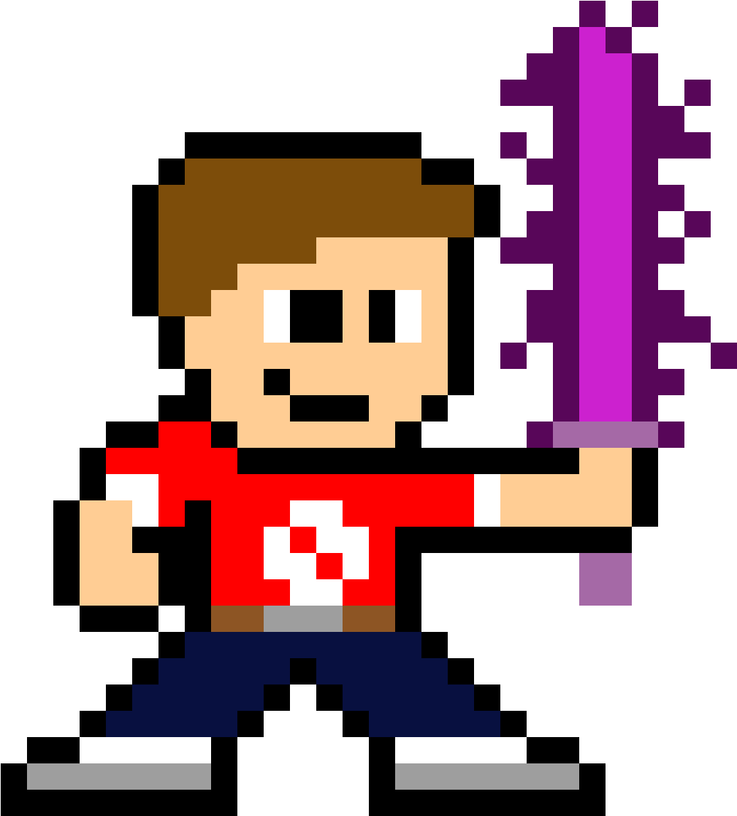 Download 8 Bit Characters Png - ClipartKey