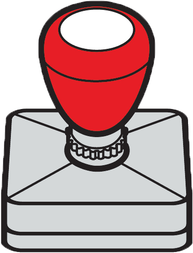 Download Square Stamp Vector V=1446052268 - Self Inking Stamp Clipart ...