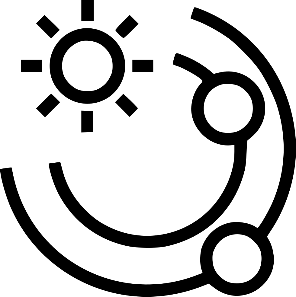 Download Transparent Png Planets - Solar System Icon Png - ClipartKey