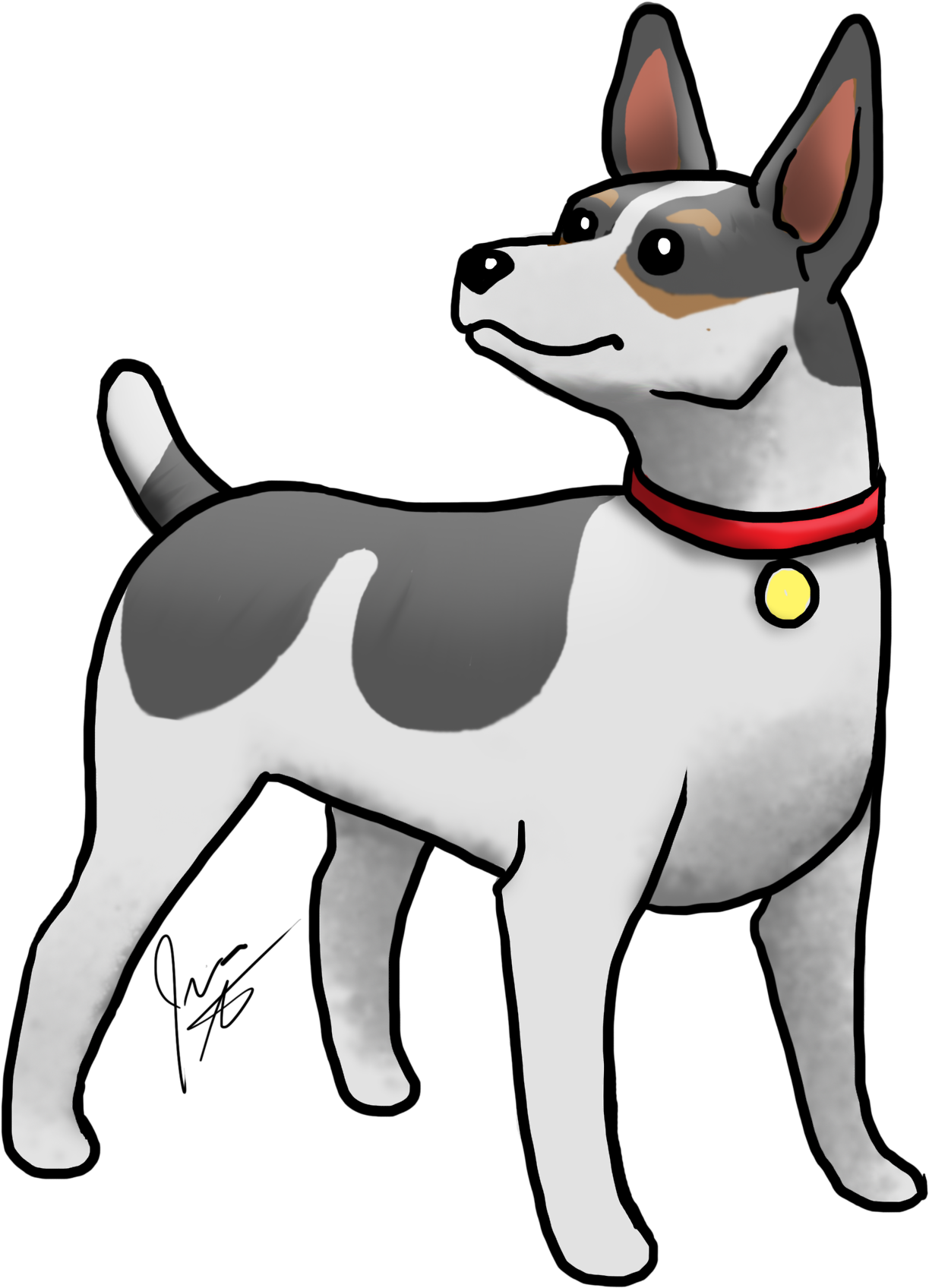 Download Jen"s Dogs Clip Art Transparent Stock - Rat Terrier Clipart ...