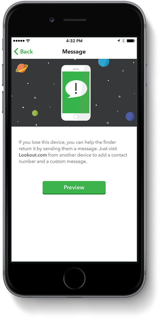Download Lookout Personal For Ios - Iphone - ClipartKey