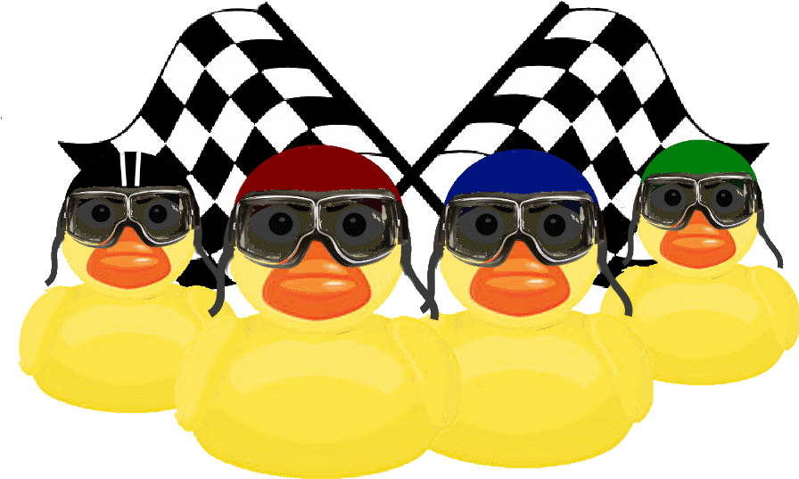 Download Duck Race Clipart - Race Flags Transparent - ClipartKey